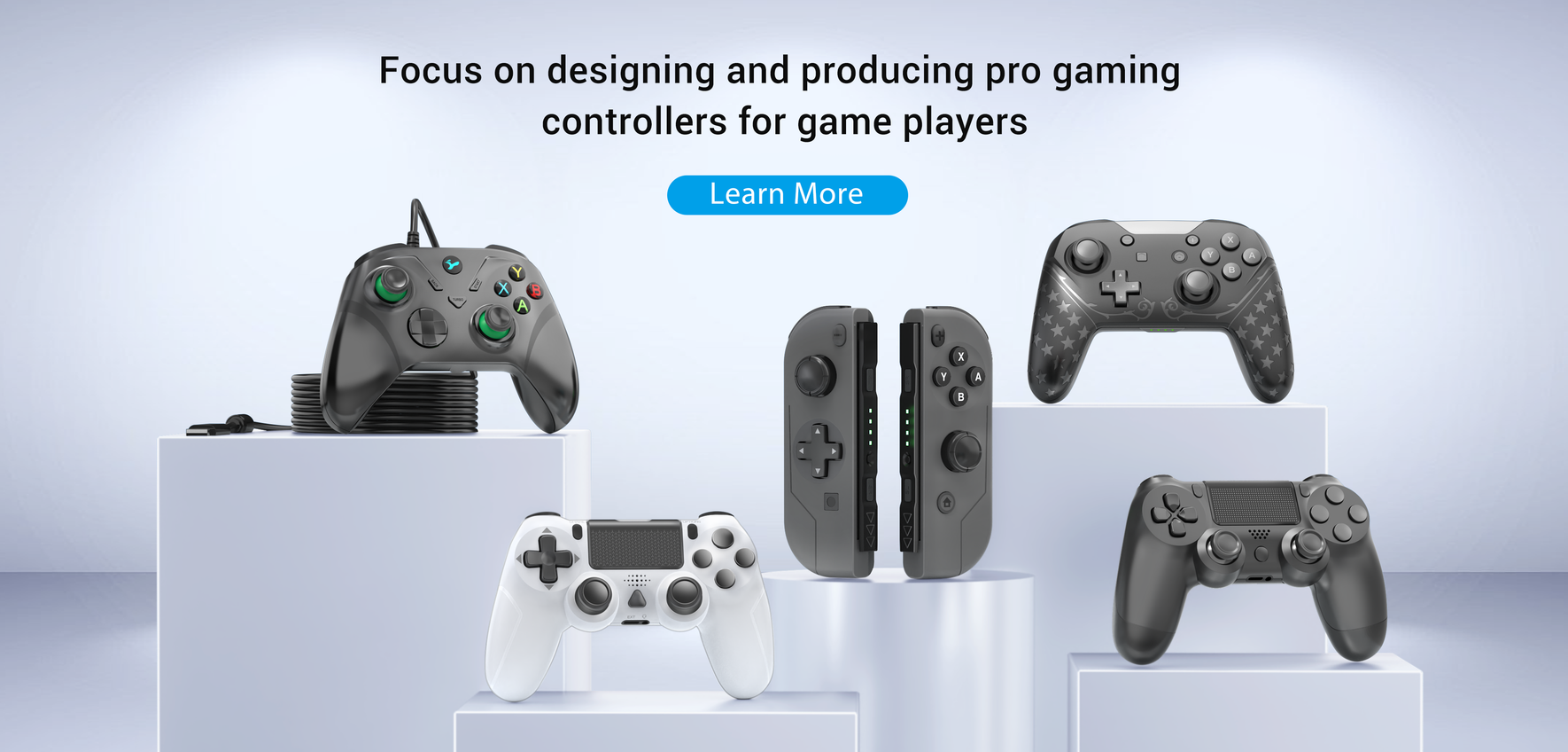 YCCTEAM game controllers, accessories for Nintendo Switch, PS, XBOX